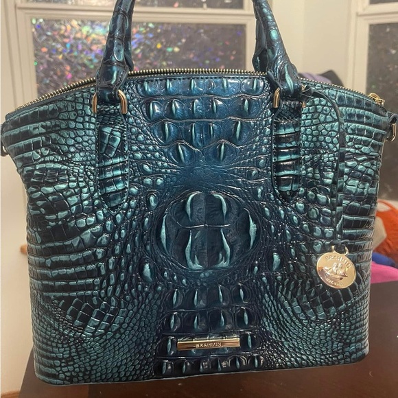 Brahmin | Bags | Brahmin Duxbury Blue Patina | Poshmark